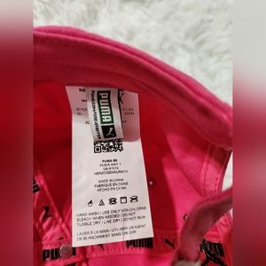 Puma | Accessories | Puma Barbiecore Pink Small Logo Adjustable ...